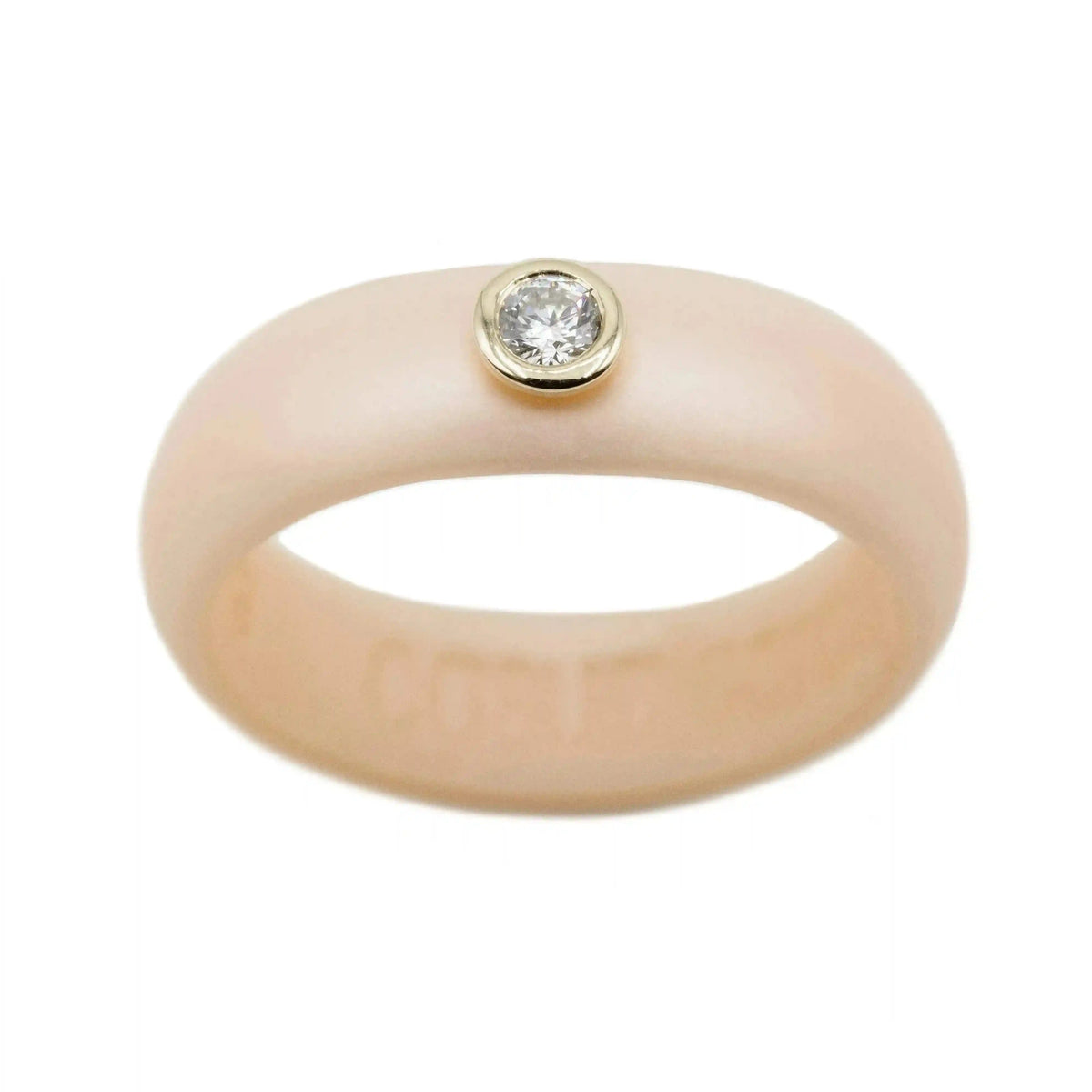 Champagne Diamond Silicone Ring – Casual Carats